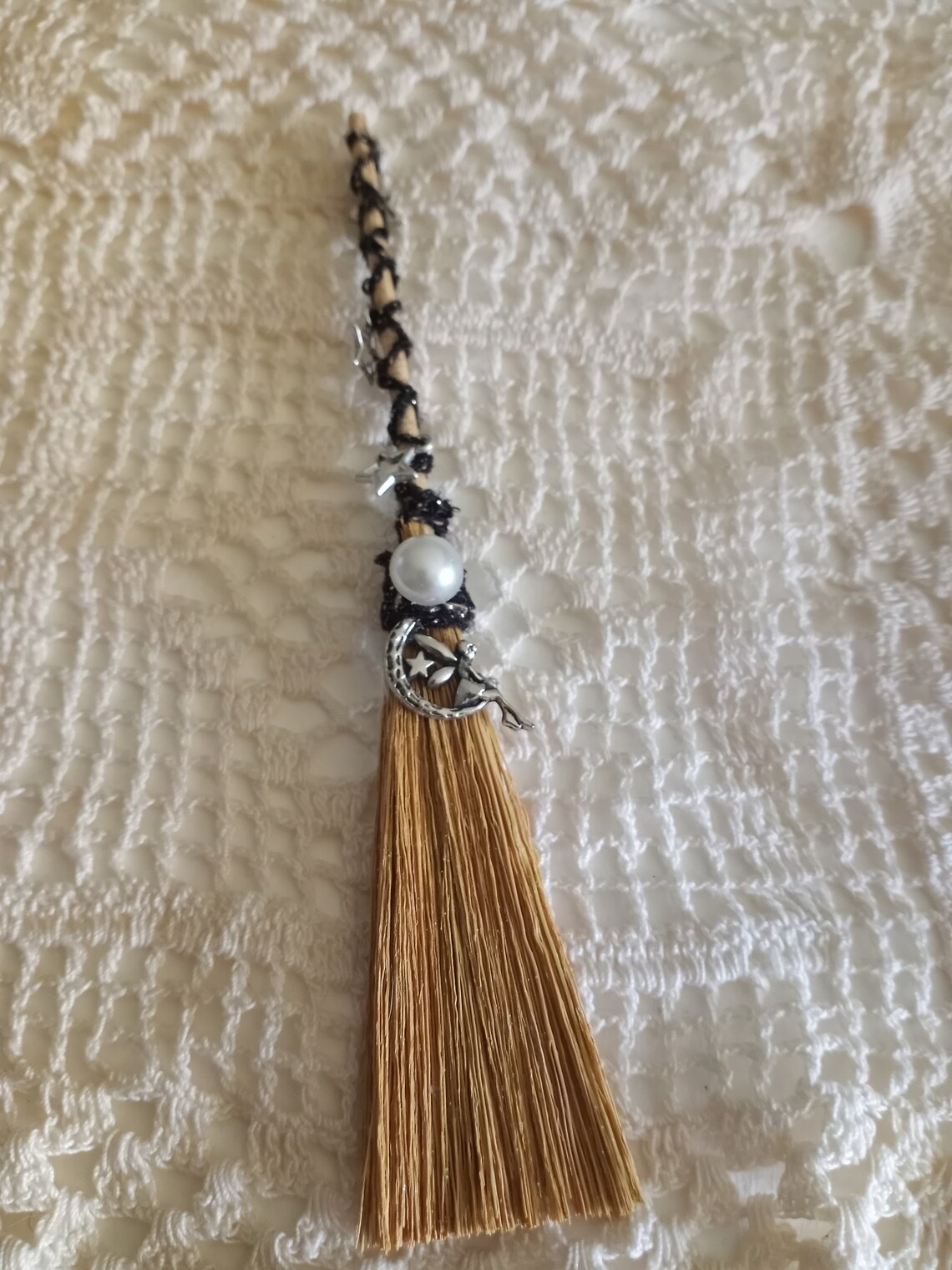 Moon Fairy faeries Moon Goddess Wiccan Alter Tool Besom / | Etsy