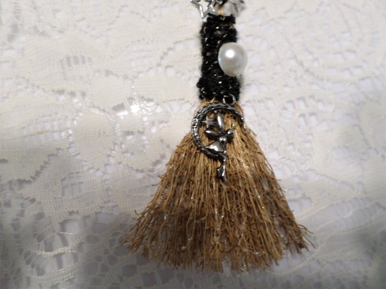 Moon Fairy faeries Moon Goddess Wiccan Alter Tool Besom / | Etsy