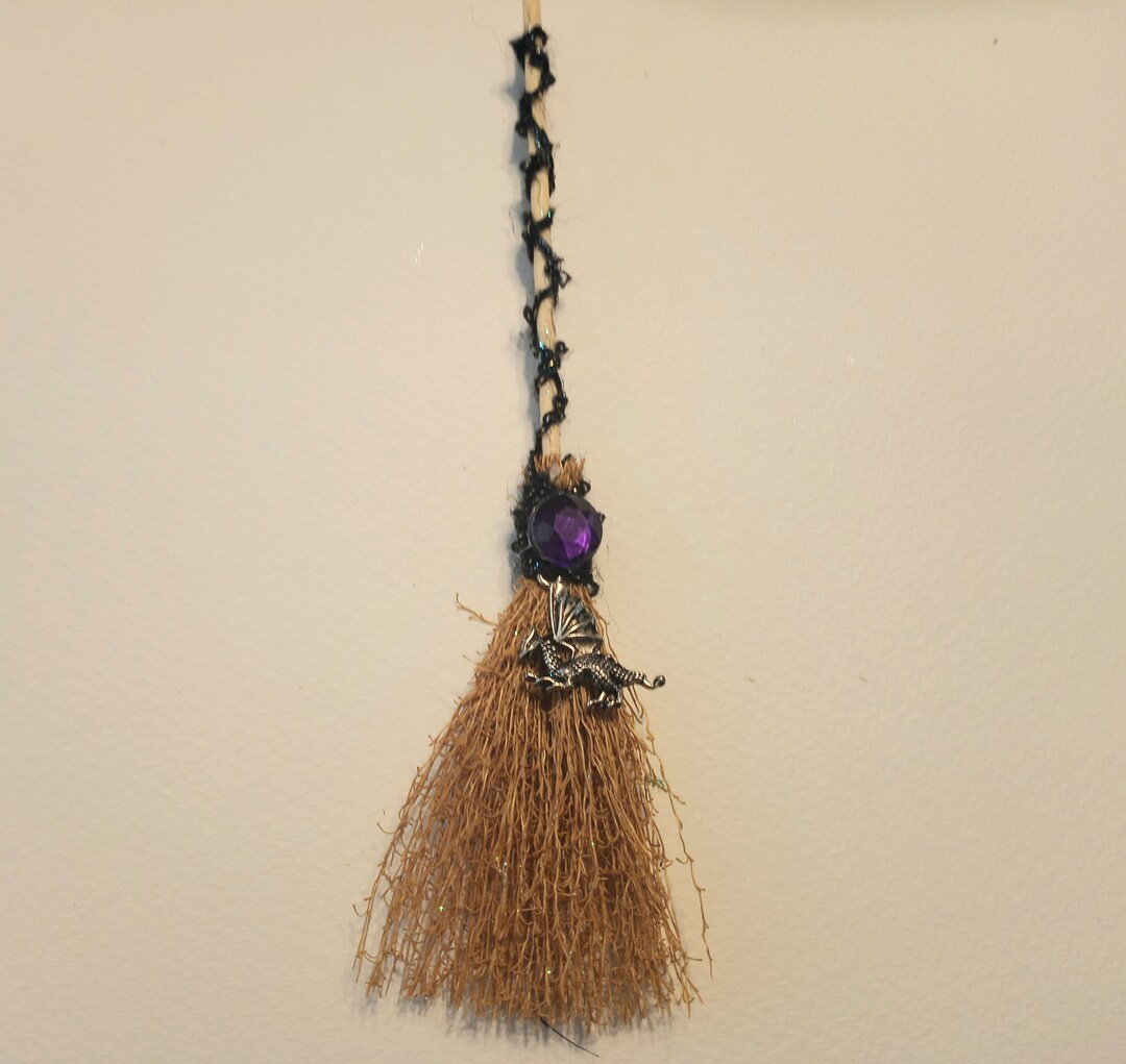Dragon Bessom / Mini Broom, Pagan, Wicca, Wiccan, Alter Tool - Etsy