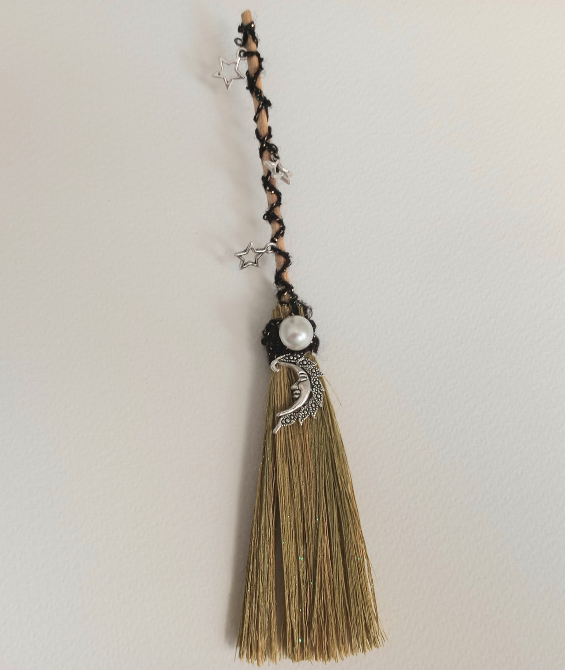 Moon Fairy faeries Moon Goddess Wiccan Alter Tool Besom / | Etsy