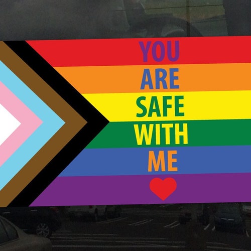 You Are Safe With Me Sticker - Etsy