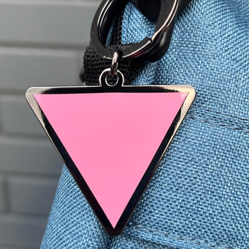 Pink Triangle Gay and Lesbian LGBTQ Support Pride Symbol 4 - Etsy