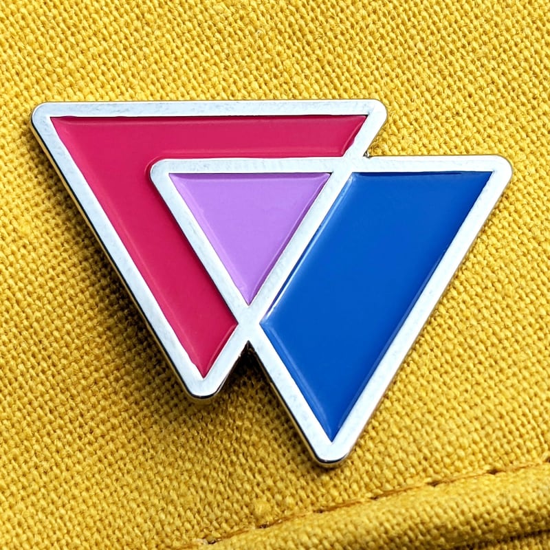 Bisexual Pin Etsy