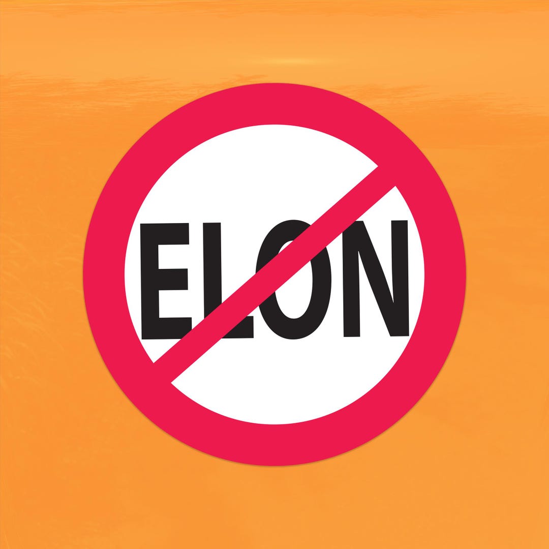Anti Elon Musk Protest Decal – Vibrant Color Vinyl Sticker for Cars ...