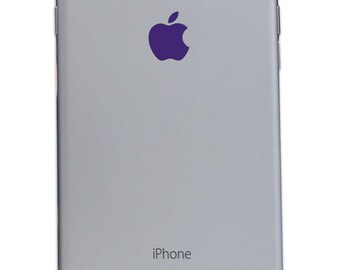 Silver Iphone Apple Color Changer Decal Vinyl Decal Sticker - Etsy