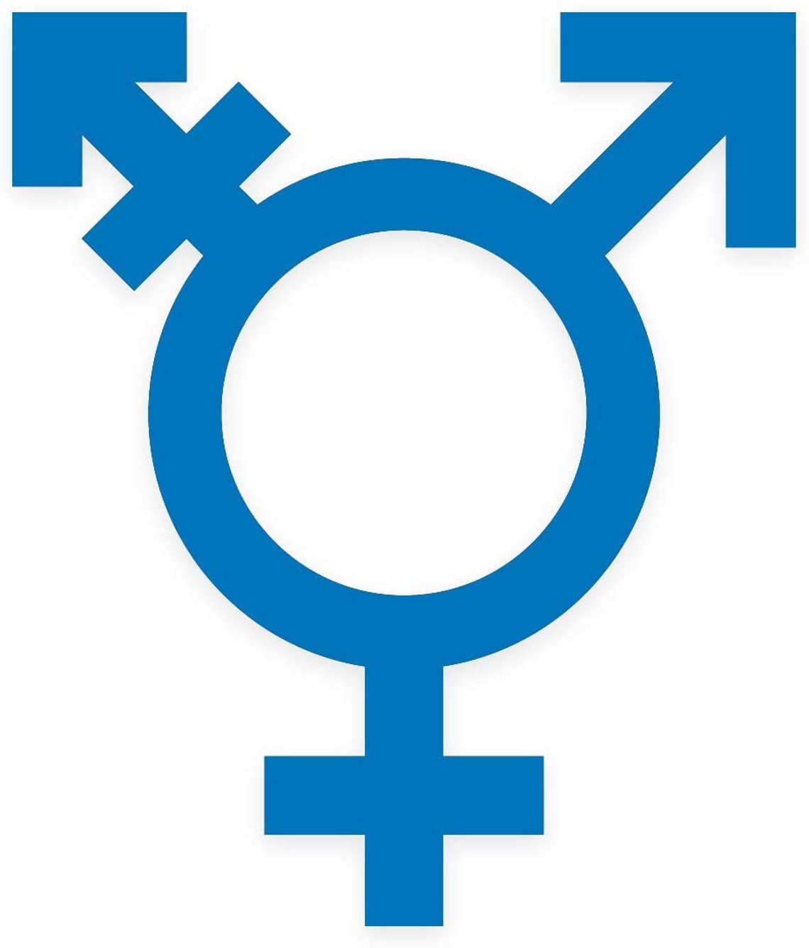 Transgender Symbol Vinyl Decal Sticker for Cars Glass - Etsy Canada