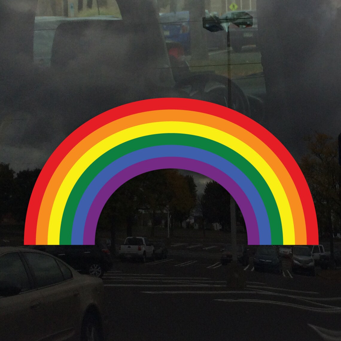 Rainbow Shape Inclusive Pride Flag LGBTQ Transgender Flag - Etsy