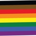 Inclusive Rainbow LGBT Pride Flag LGBTQ Vibrant Color Vinyl | Etsy