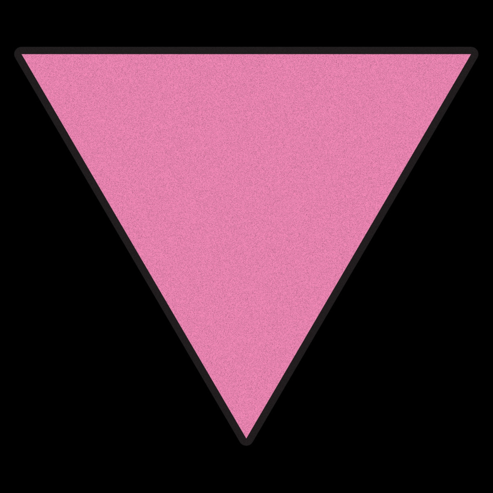 Reflective Pink Triangle LGBT Rights Support Pride Symbol - Etsy