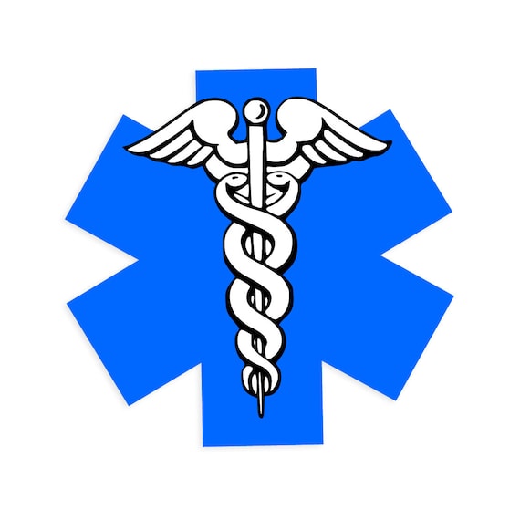 Blue Medical Symbol Cross