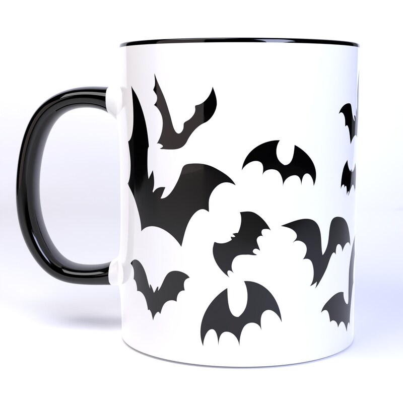 Bat Teacup - Etsy