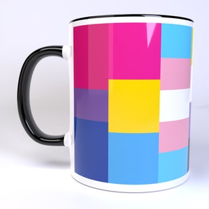 LGBTQ Pride Flag Plaid Pattern Wraparound Artwork 7 Flag Bars - Etsy