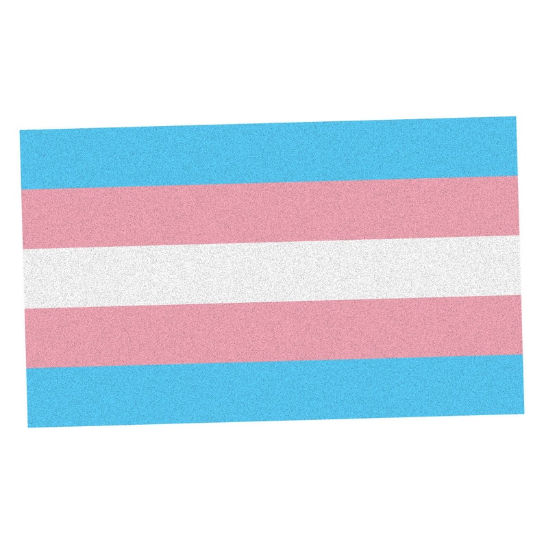 Drapeau transgenre réfléchissant-LGBT droits soutien fierté - Etsy France