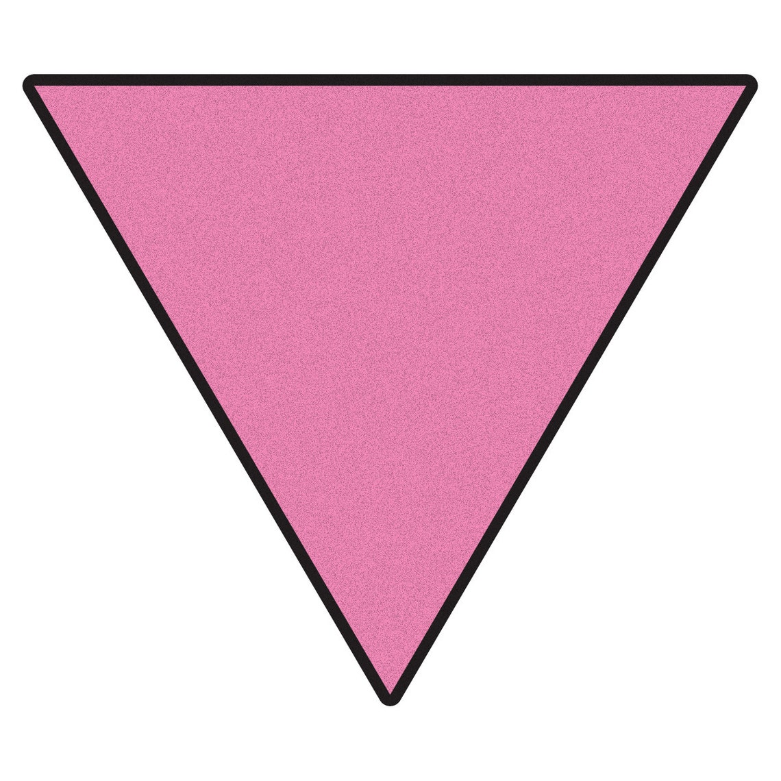 Reflective Pink Triangle LGBT Rights Support Pride Symbol | Etsy