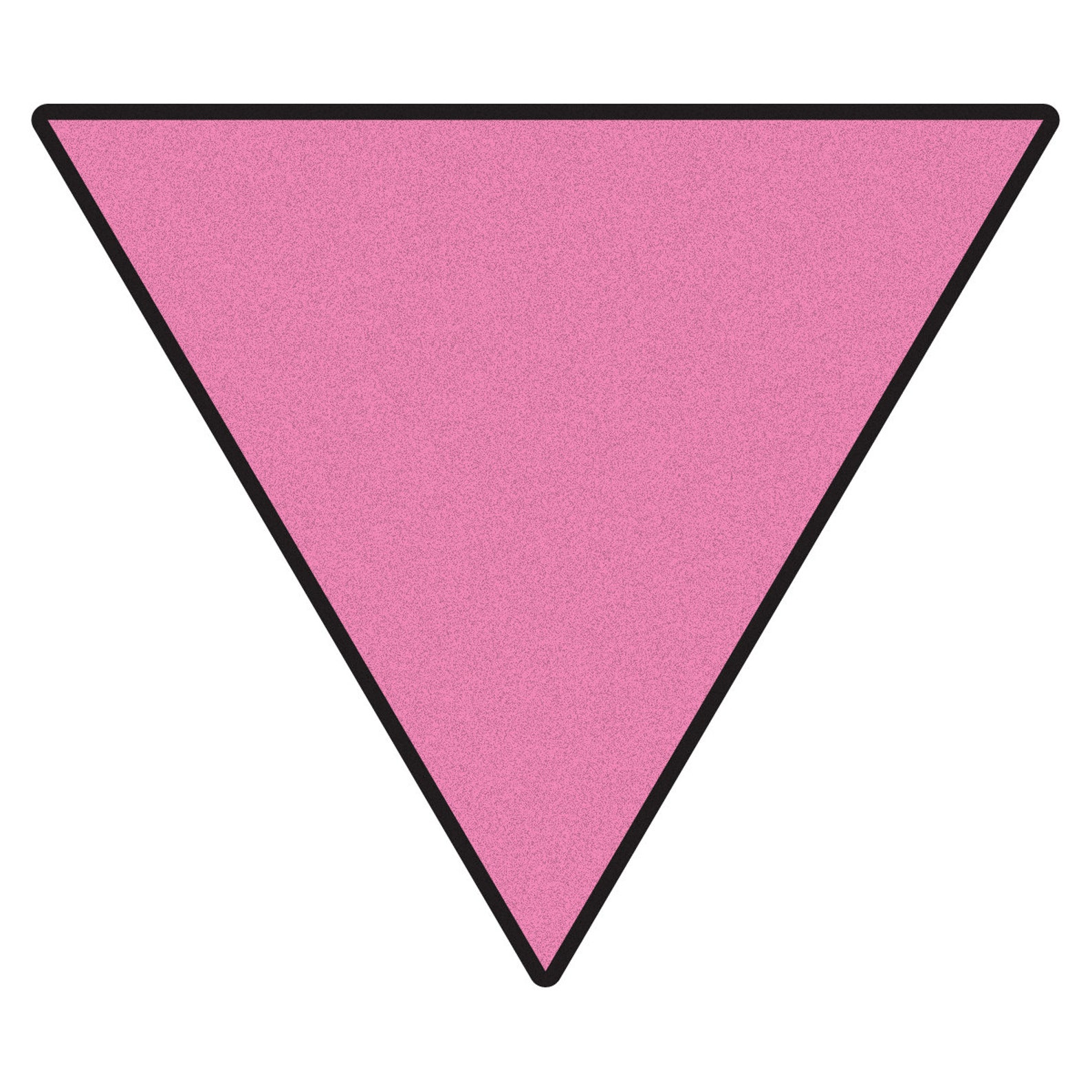 Reflective Pink Triangle LGBT Rights Support Pride Symbol | Etsy