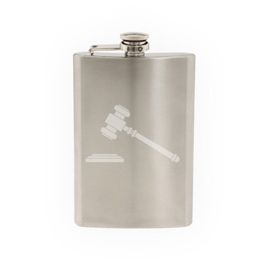 Gavel Hammer of Court Judge Auctioneer Law Authority- Etched 8 Oz ...