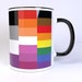 LGBTQ Pride Flag Plaid Pattern Wraparound Artwork 7 Flag Bars - Etsy