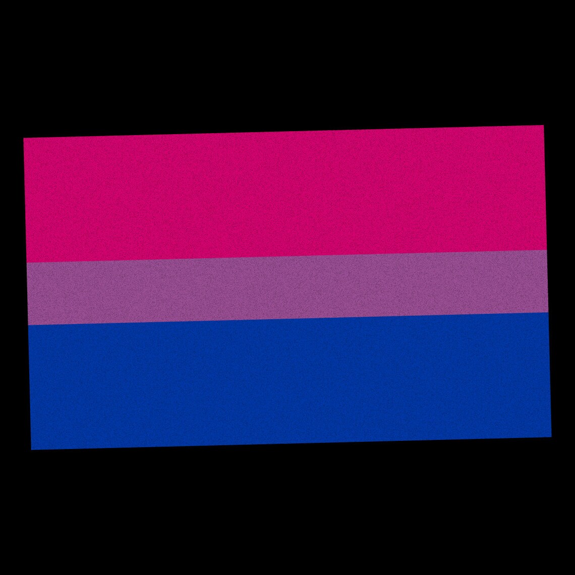 Reflective Bi Bisexual Flag - LGBT Rights Support Pride Symbol ...