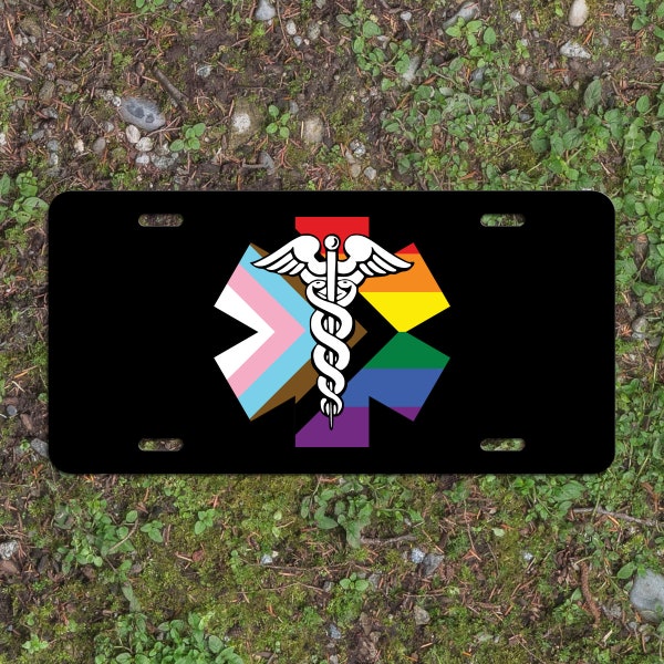Caduceus Progress Pride Flag - Etsy