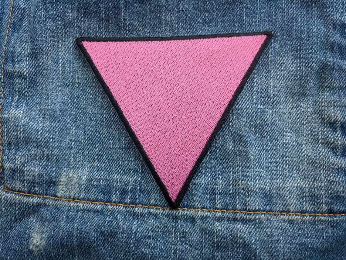 Pink Triangle Gay and Lesbian LGBTQ Support Pride Symbol 4 | Etsy