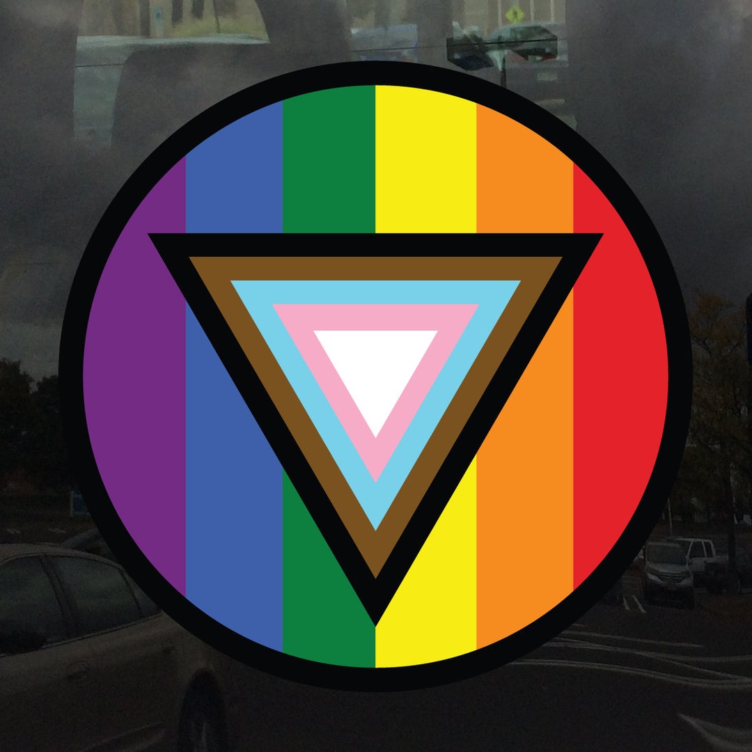 3M Night Reflective Safe Space Progress Pride Flag LGBTQ POC ...