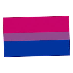Reflective Bi Bisexual Flag - LGBT Rights Support Pride Symbol ...