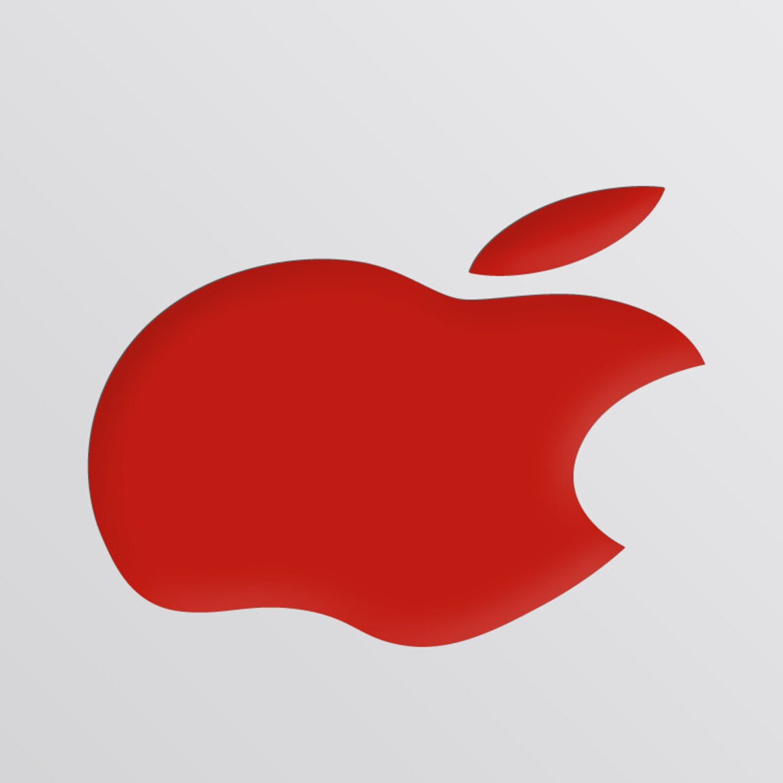 Red iPhone Apple Color Changer Decal - Vinyl Decal Sticker Phone - Etsy