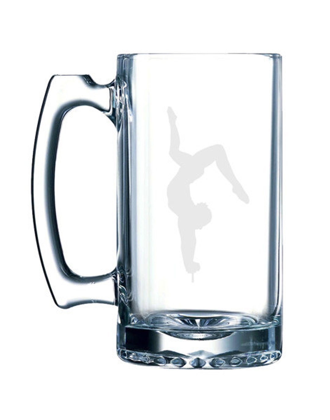 Circus Artist 3 Male Gymnast Dance Acrobatic Performance 26 Oz Glass ...