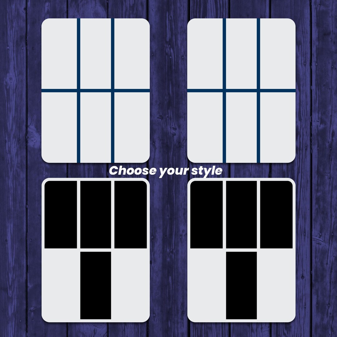 Police Telephone Box Window Sign Set of Two - 12 Inch by 9 Inch ...