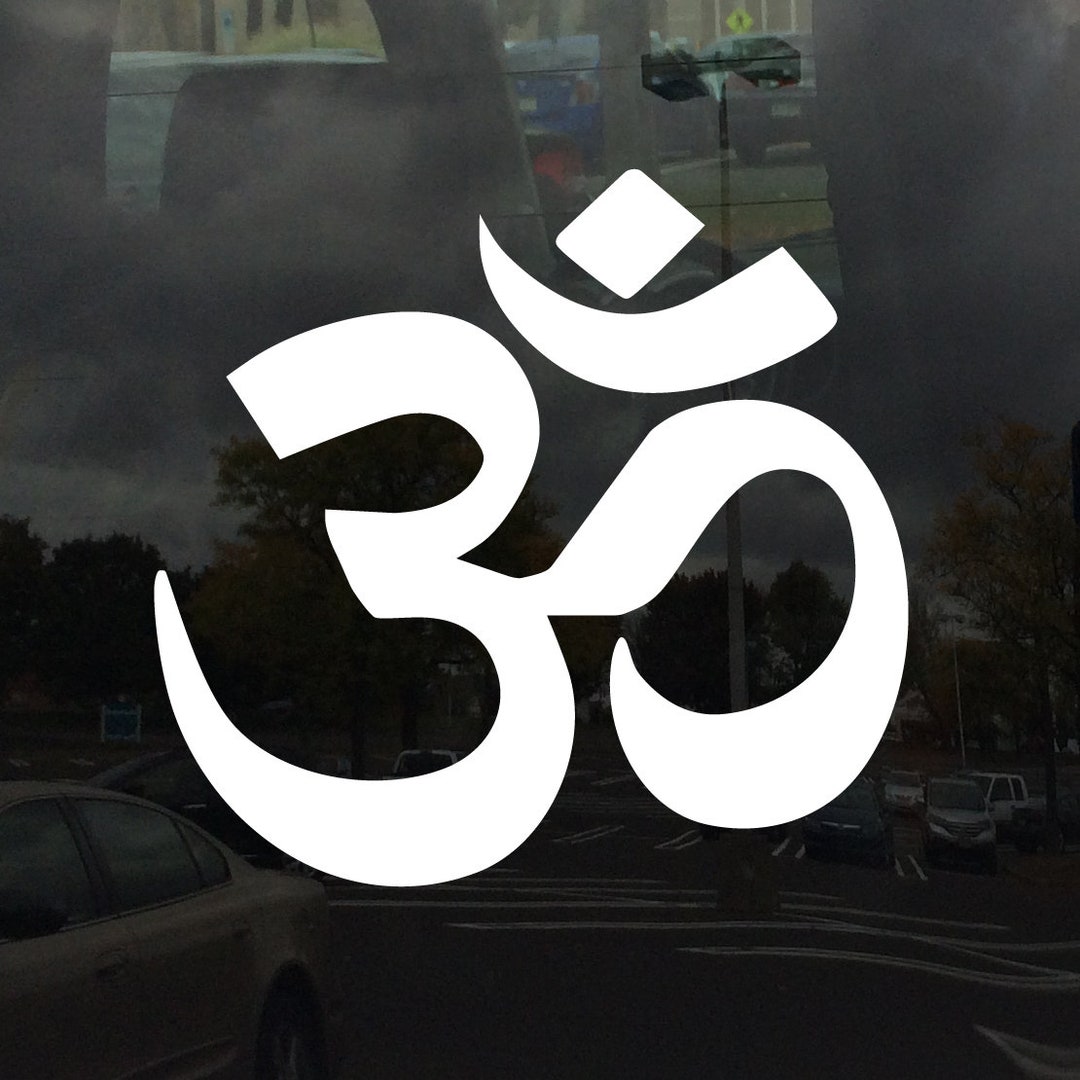 Om Symbol in the Devanagari Script - Vinyl Decal Sticker - Available ...