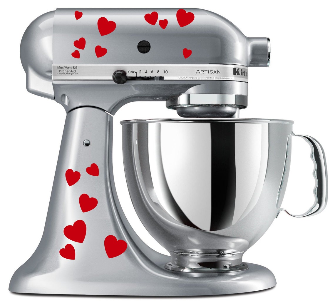 Hearts Bae Valentine Pattern Vinyl Decal Set for Kitchen - Etsy