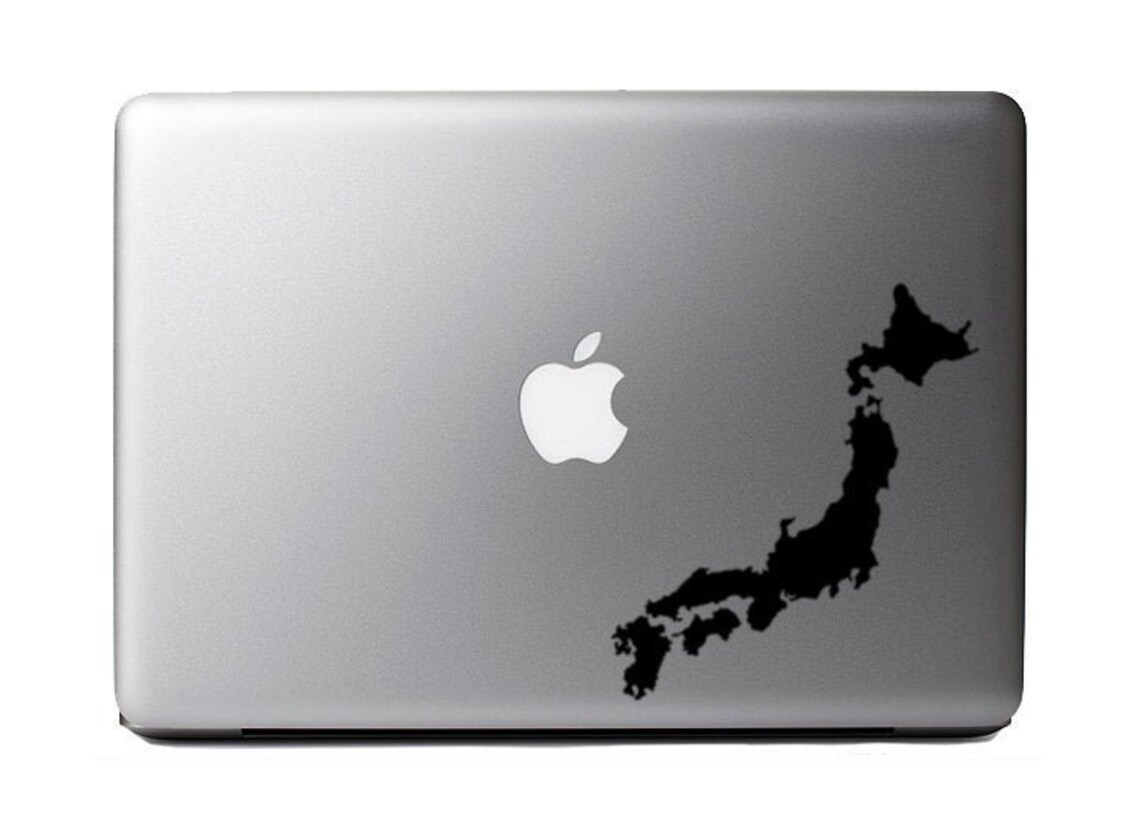 Japan Country Outline Map Vinyl Decal Sticker - Etsy