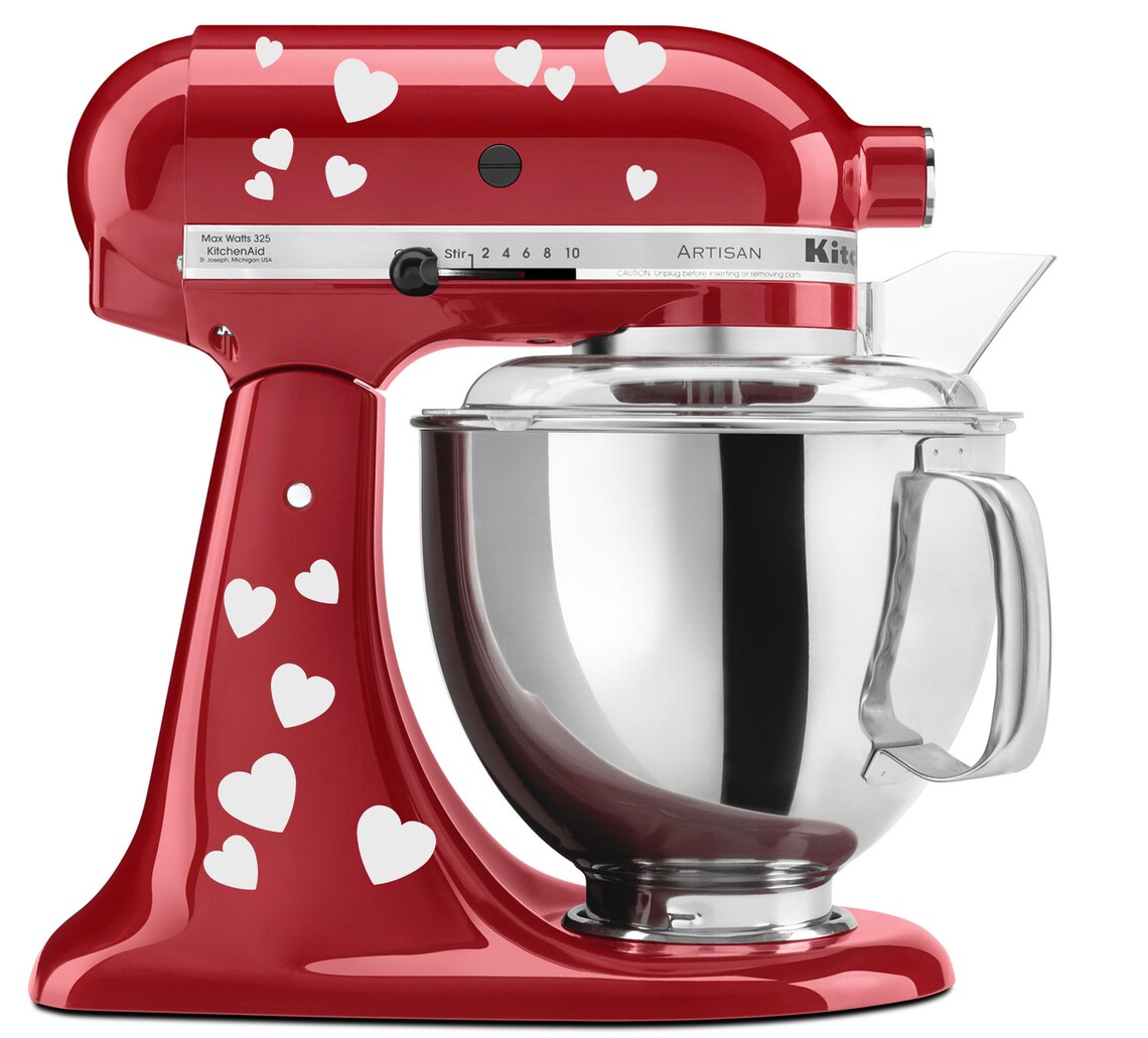 Hearts Bae Valentine Pattern Vinyl Decal Set for Kitchen - Etsy
