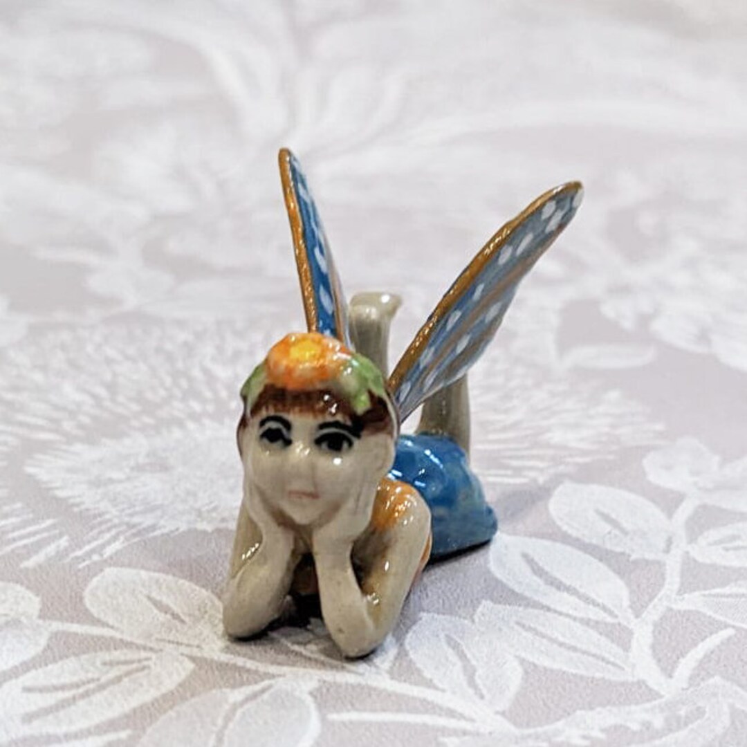 Magical Daydreaming Fairy Minifig Mini Figurine Hand Painted - Etsy