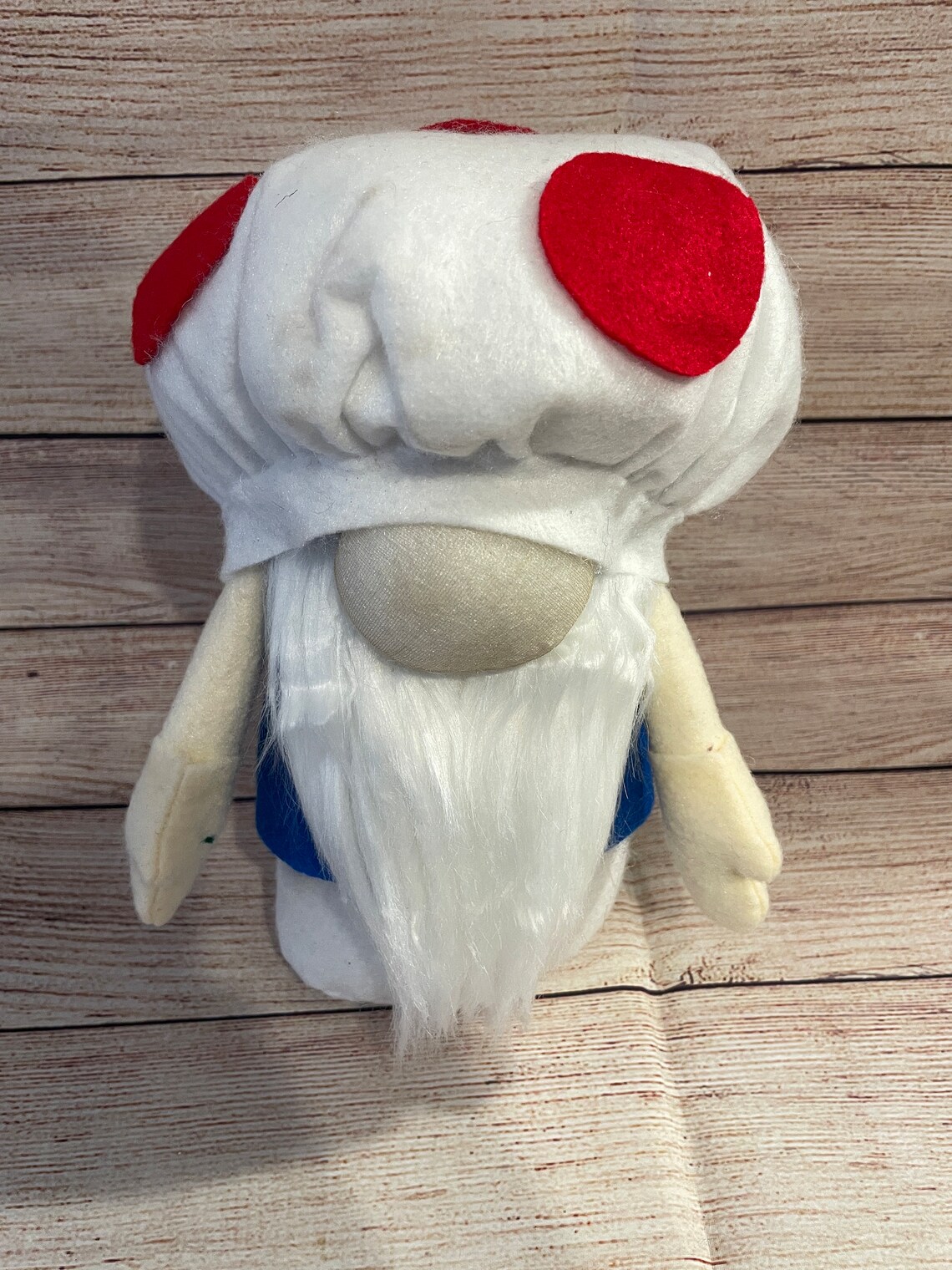 Toad Super Mario Bros Inspired Gnome - Etsy