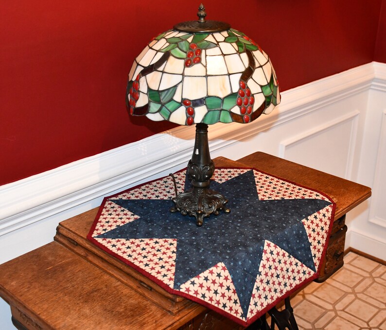 Patriotic Table Topper 4th of July Table Mat Wall Hanging - Etsy