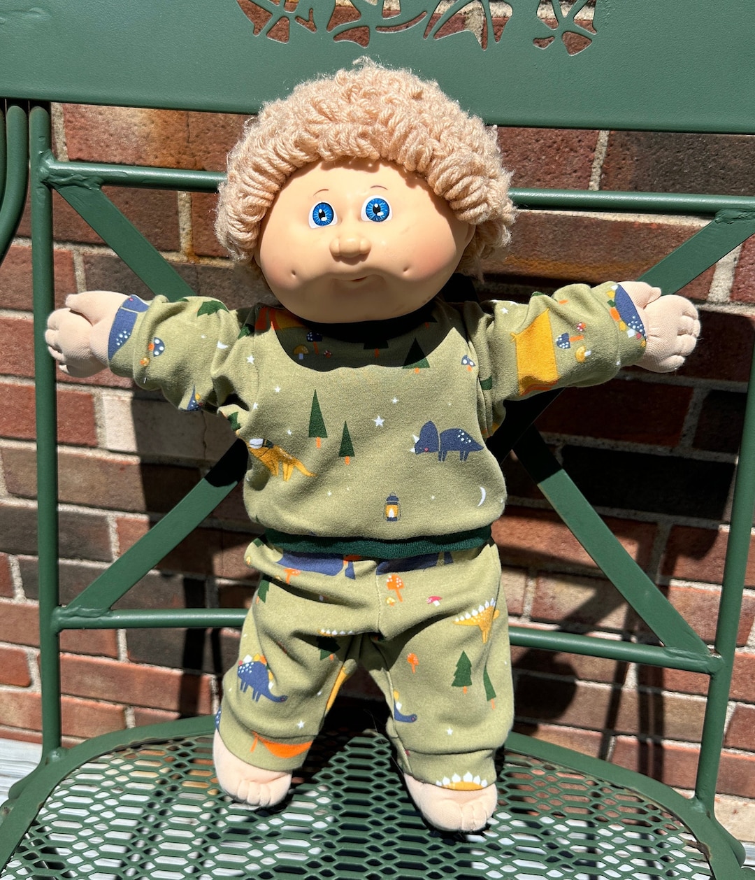 Cabbage Patch Kid Doll Clothes 2 Piece Pajamas, or Play Outfit 16 ...