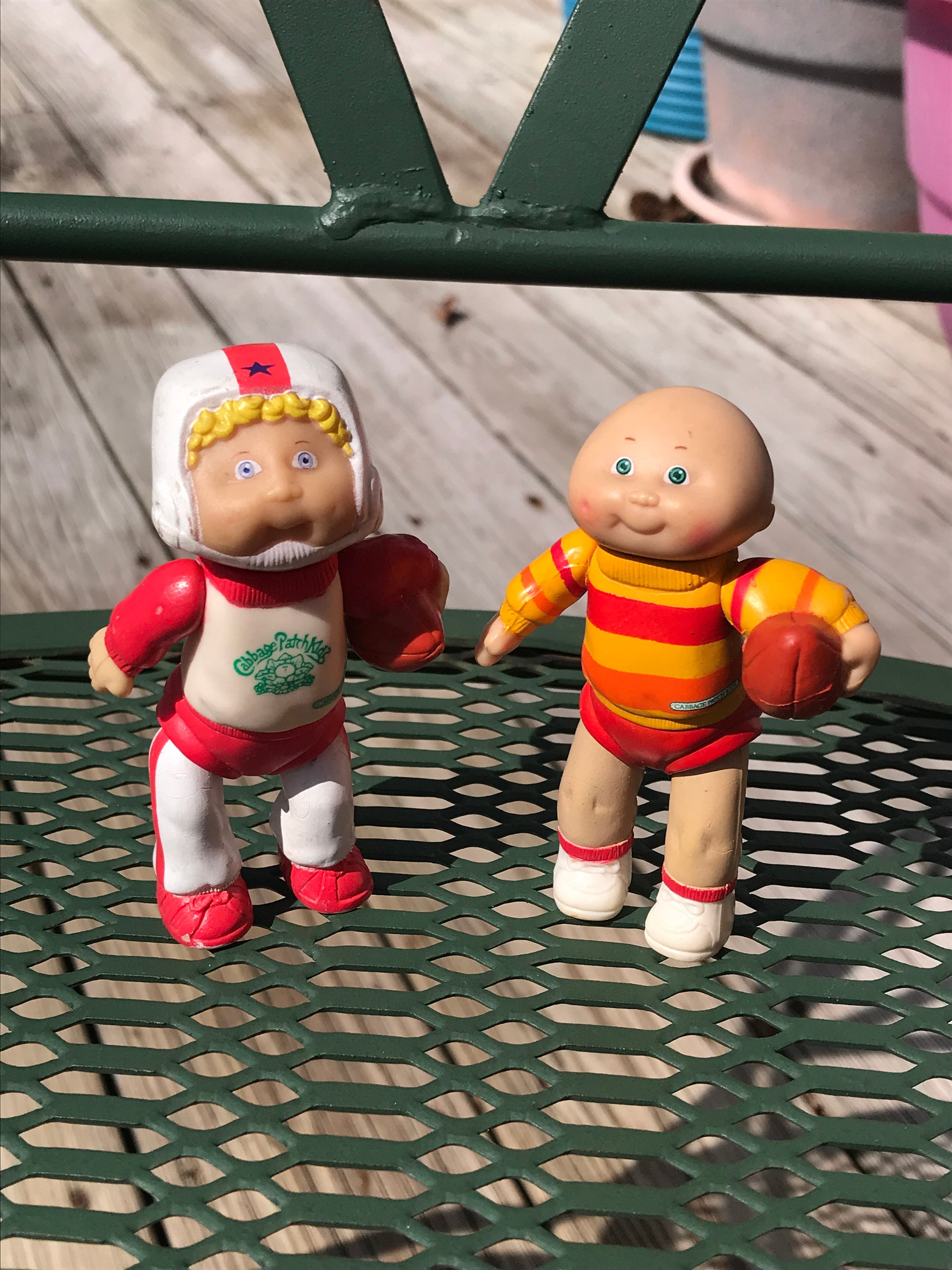 Cabbage Patch Kids Vinyl Figures Football Boys Vintage 3.5 - Etsy