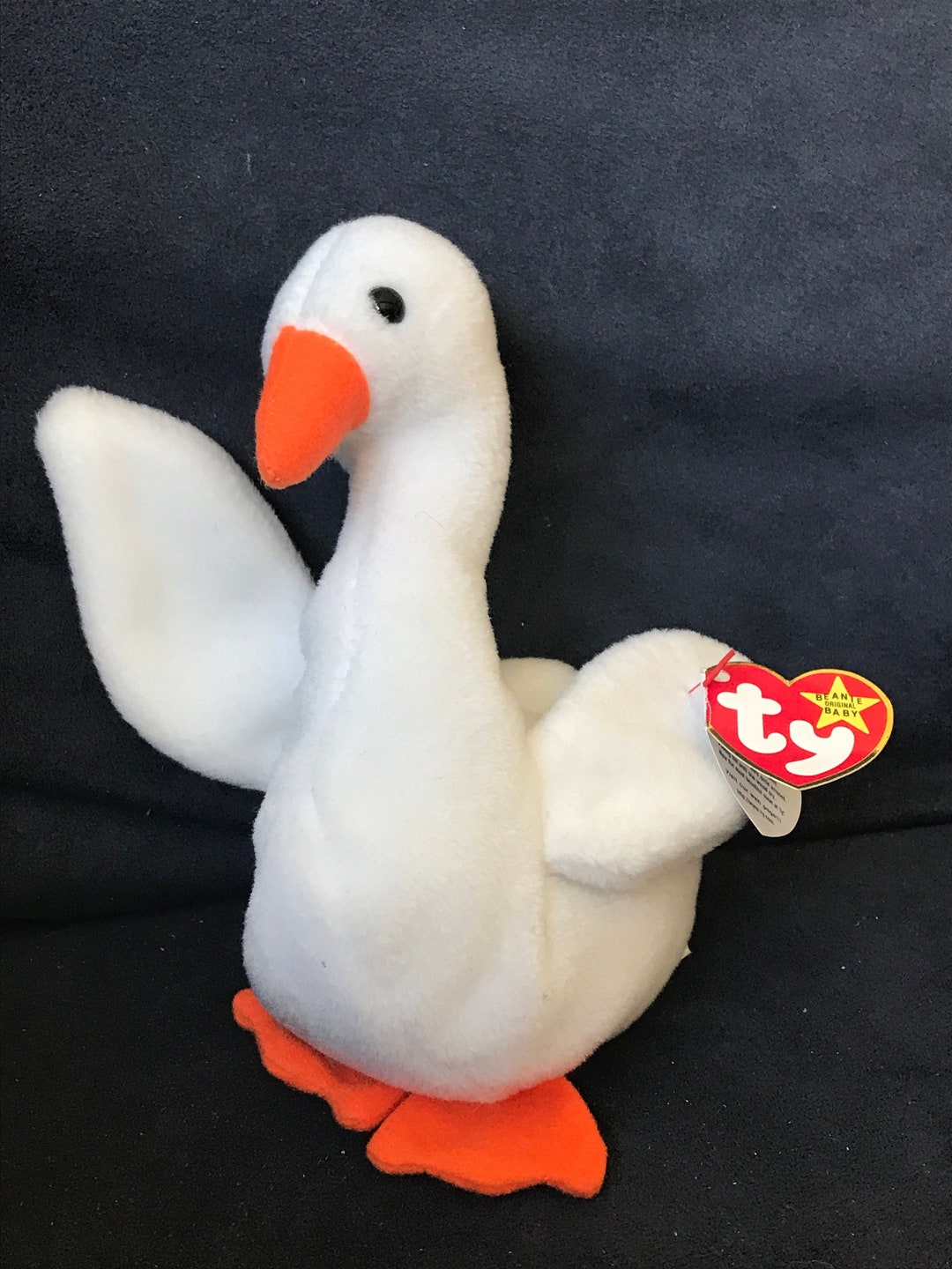Gracie the Swan Beanie Baby - Etsy