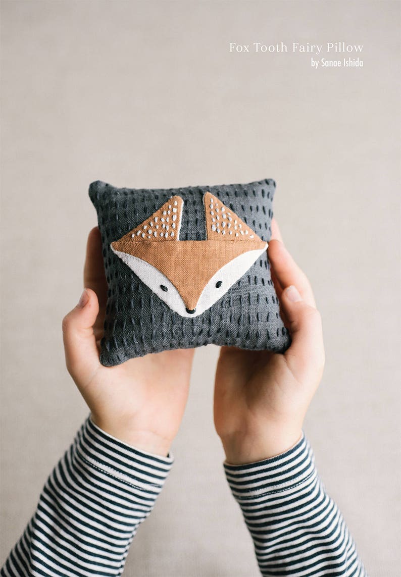 Fox Tooth Fairy Pillow Sewing Tutorial PDF - Etsy