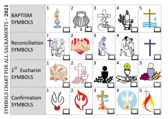 Reconciliation Sacrament Symbols