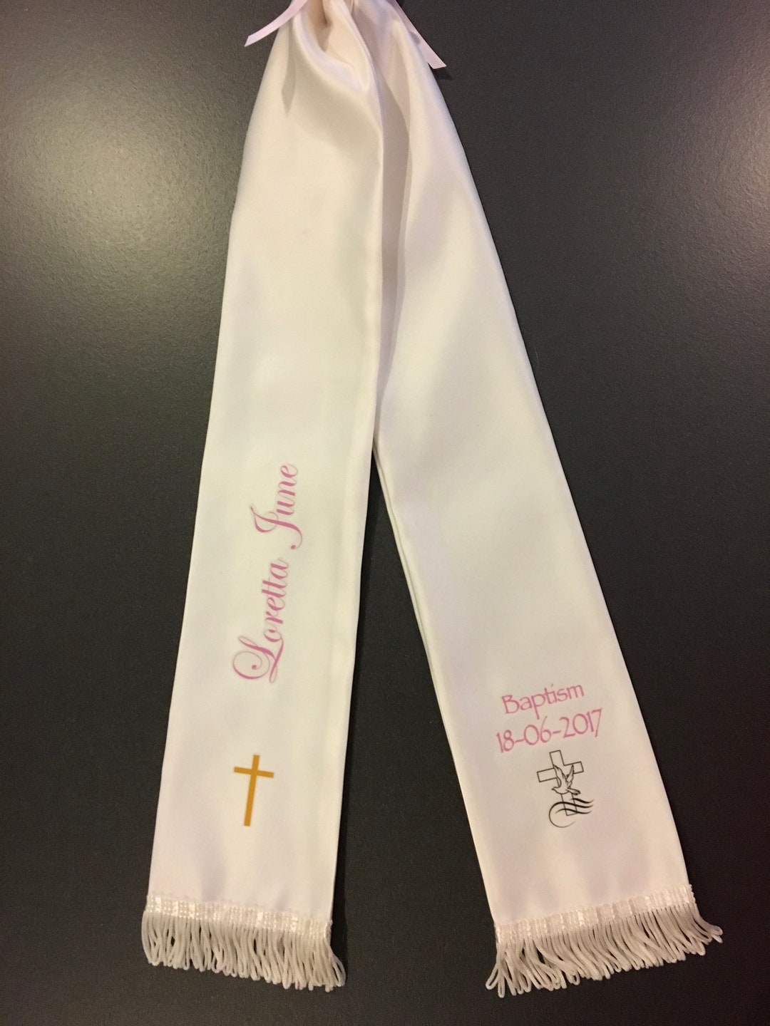 Material Stoles Baptism, Eucharist, Confirmation and Memorial - Etsy