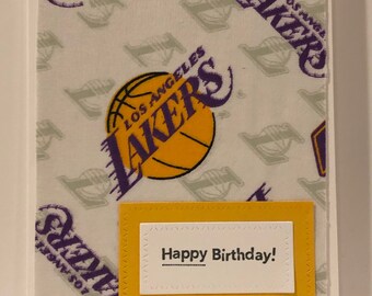 La Lakers Birthday Card - Etsy