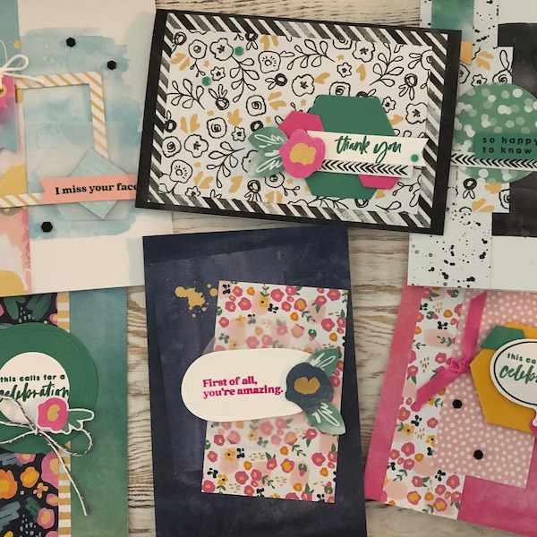 Handmade Cards Kit - Etsy