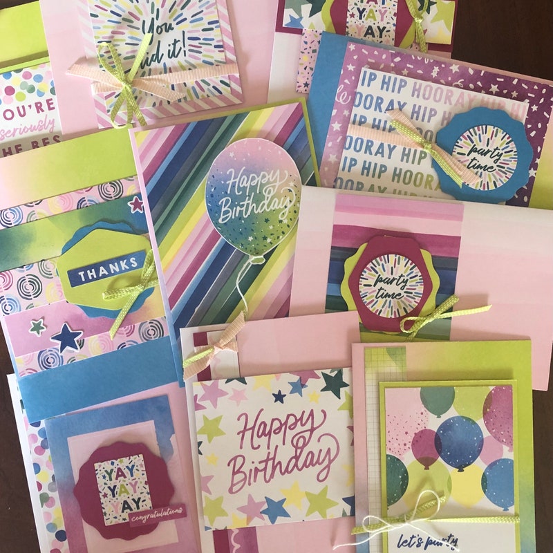 Handmade Cards Kit - Etsy