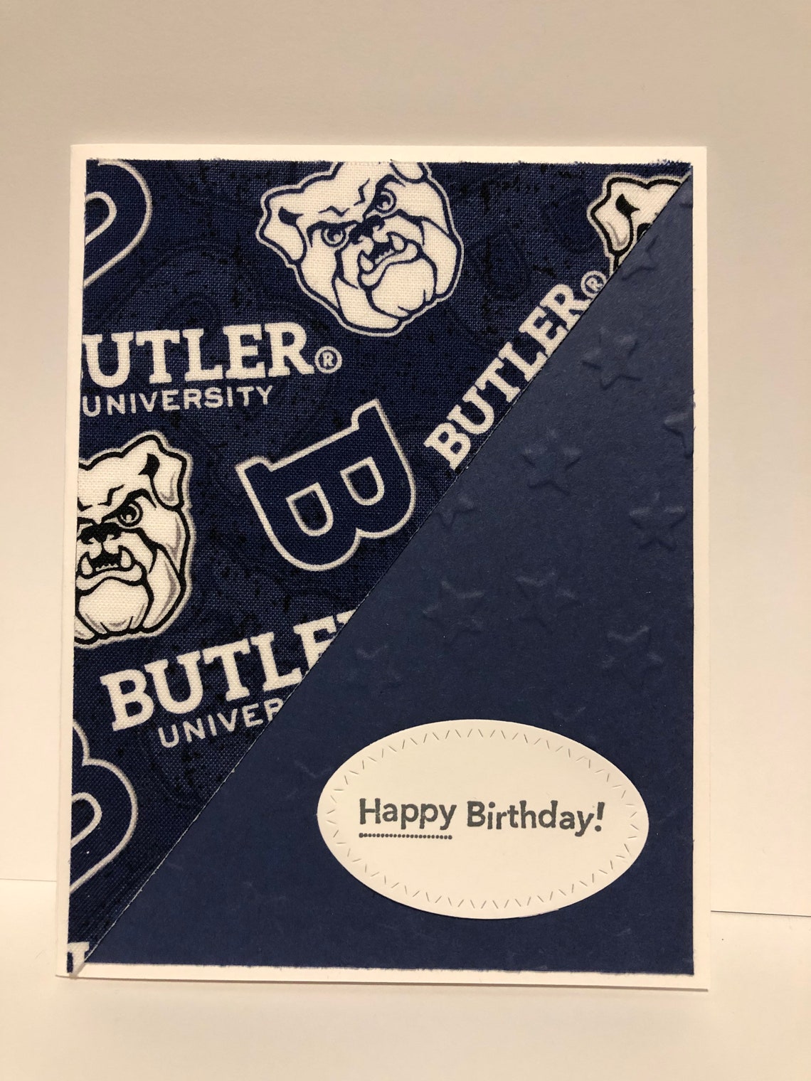 Handmade Birthday Card Butler University - Etsy