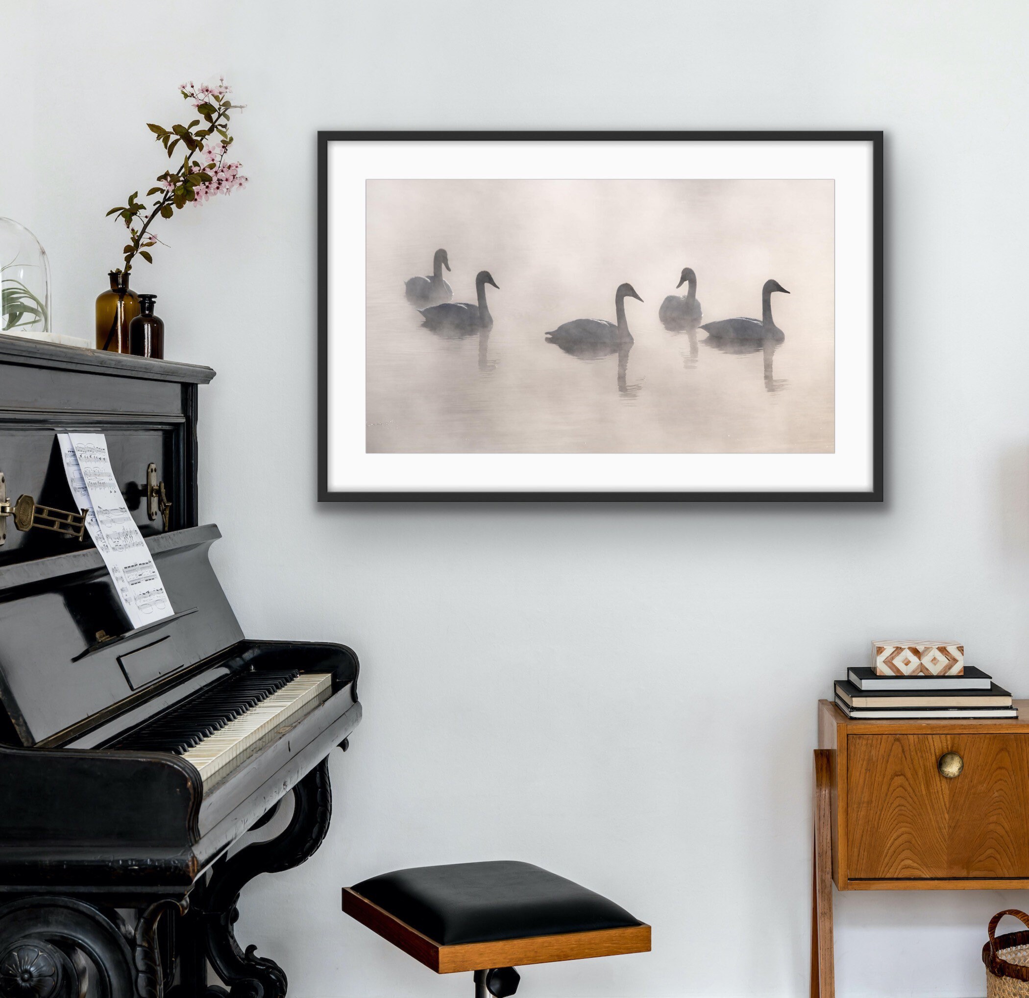 Five Swans Giclee Prints - Etsy