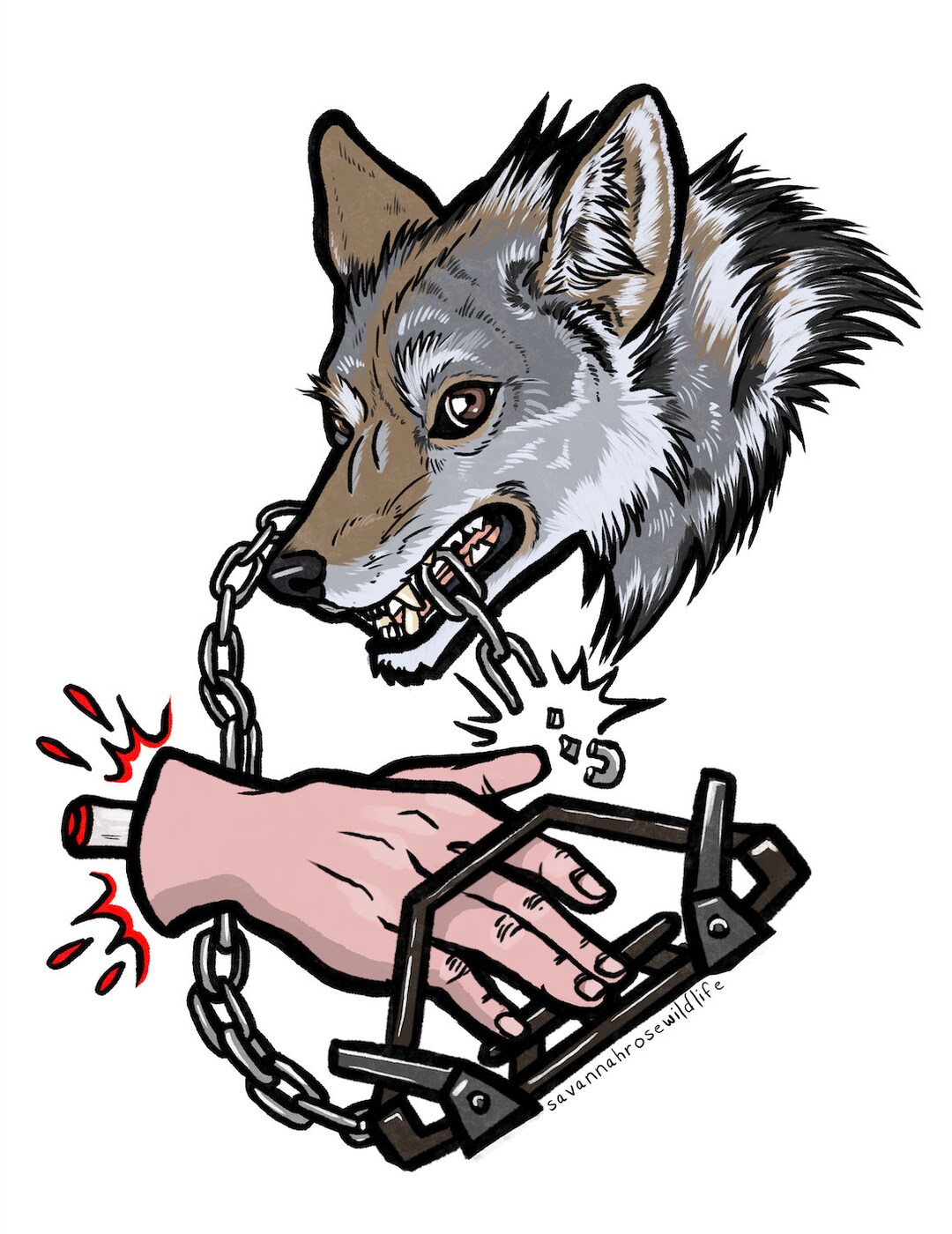 Ban Trapping Sticker - Etsy