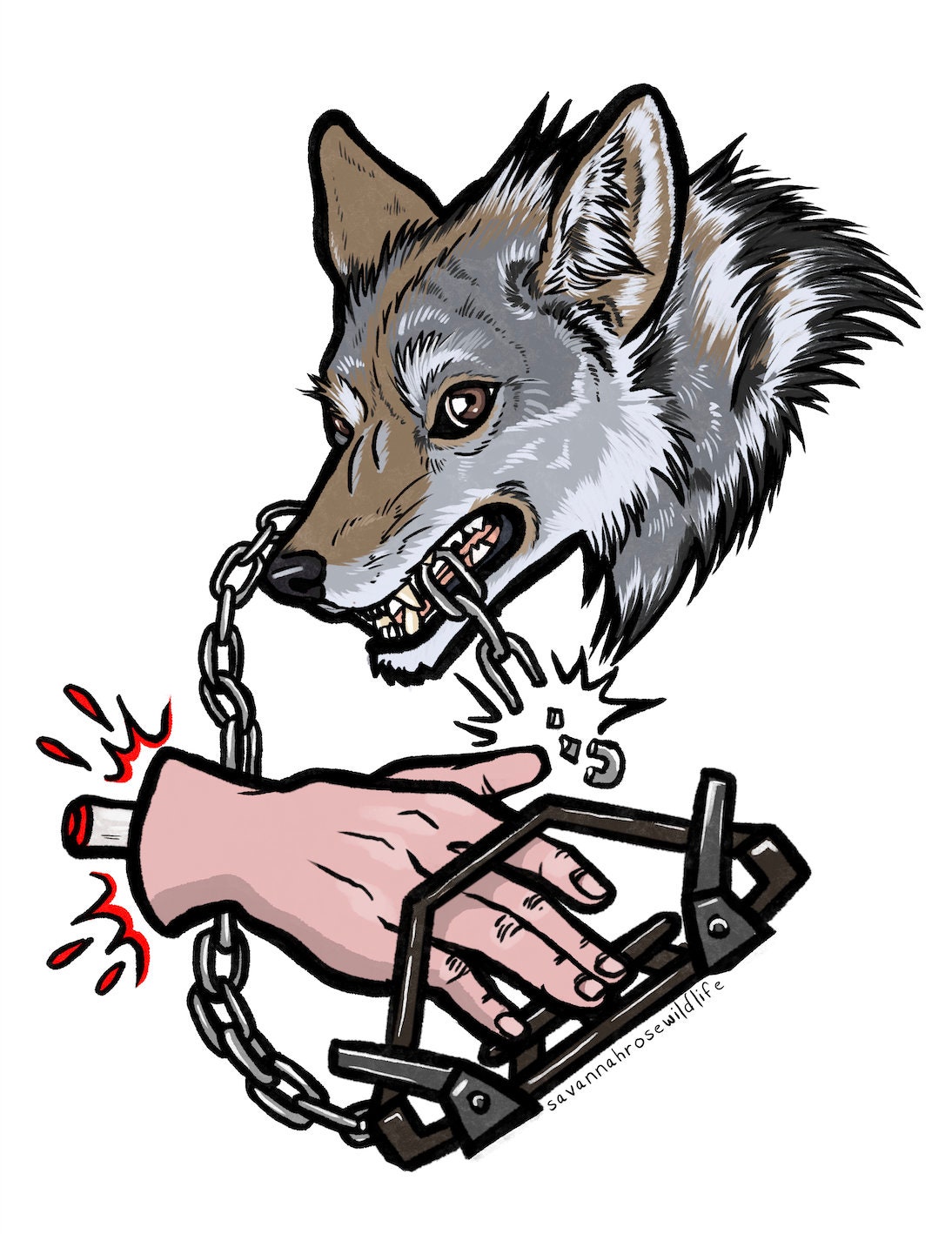 Ban Trapping Sticker - Etsy