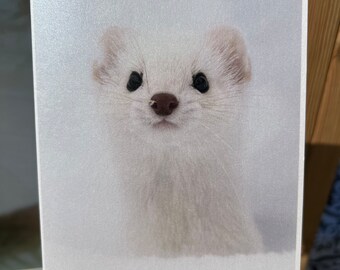Weasel Greeting Card - Etsy